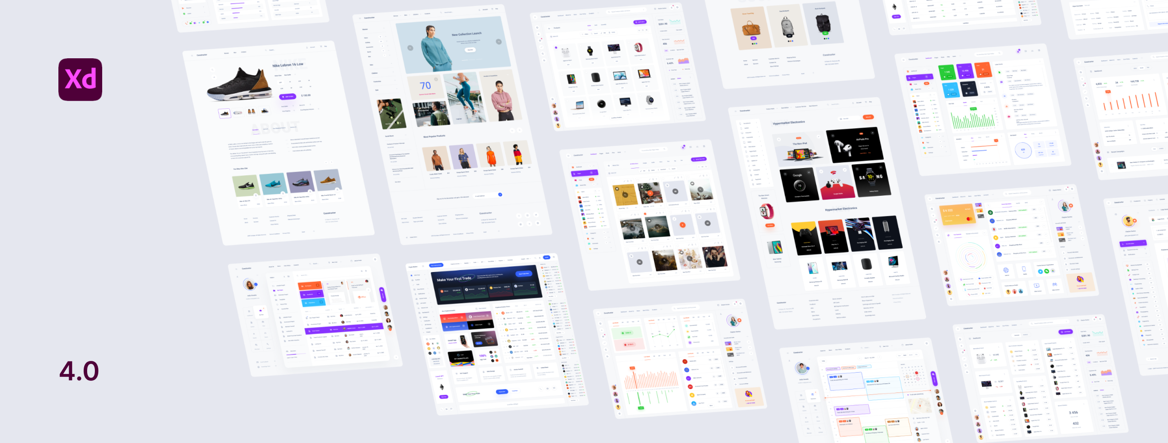 Constructor Ui Kit For Figma Download Design System And Ui Kit